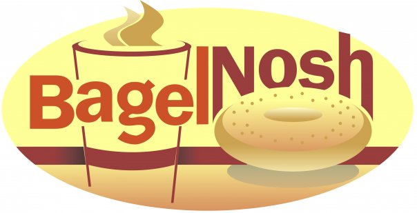Download Bagel Nosh logo - JewishLogos.com