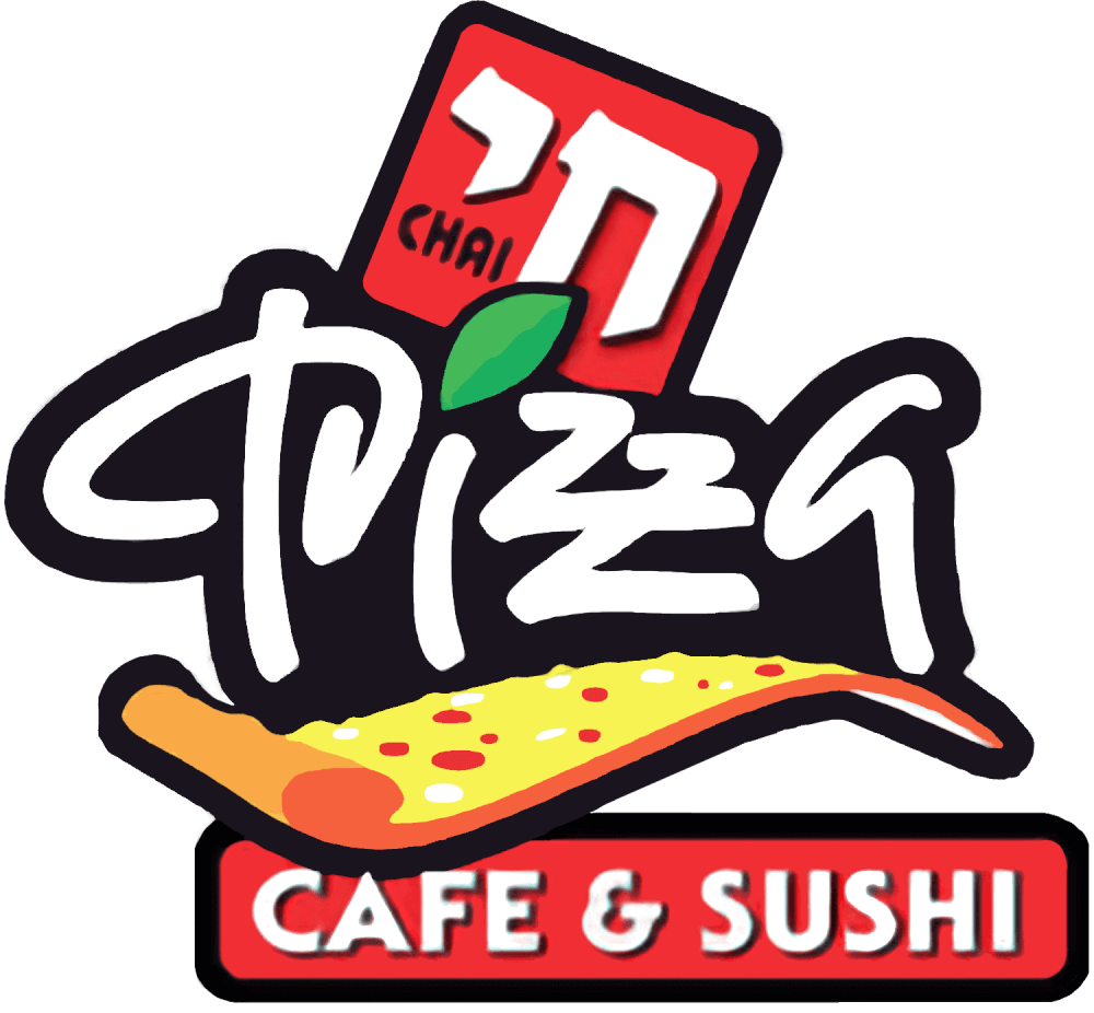 Download Chai Pizza logo - JewishLogos.com