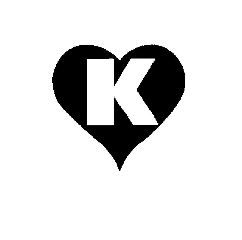 Download Heart K logo - JewishLogos.com